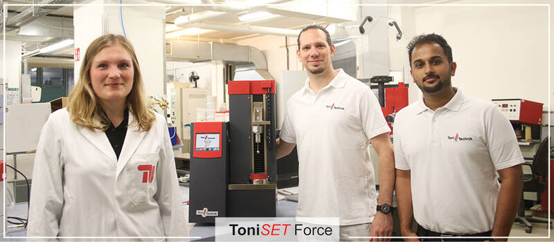 ToniFORCE - Testing of 3D concrete printing material
